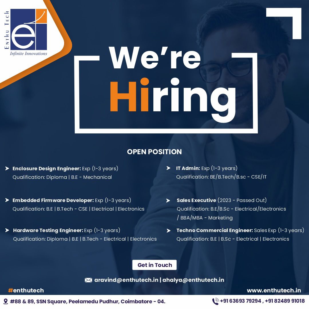 Careers | Enthu Technology Enthu Technology